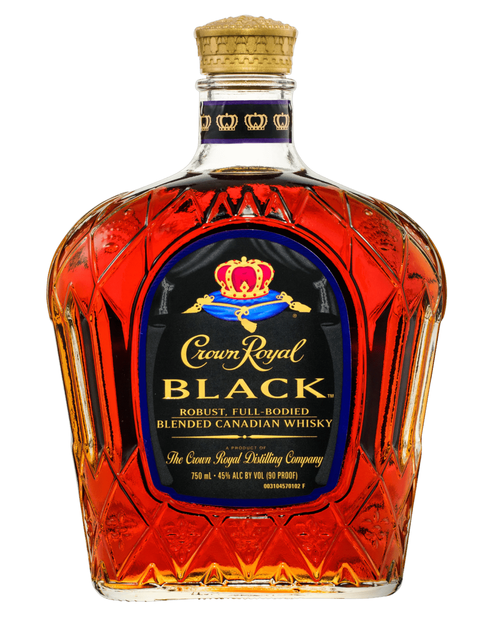 Crown Royal Black Canadian Whisky - Drink Lab Cocktail & Drink Recipes