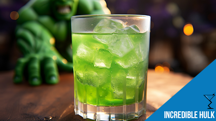 Incredible Hulk Cocktail Recipe | Drink Lab Cocktail Recipes