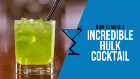 Incredible Hulk Cocktail Recipe - Drink Lab Cocktail & Drink Recipes