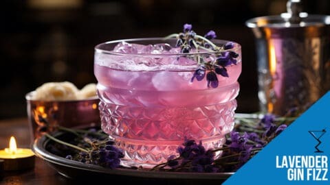 Lavender Gin Fizz Recipe | Drink Lab Cocktail Recipes