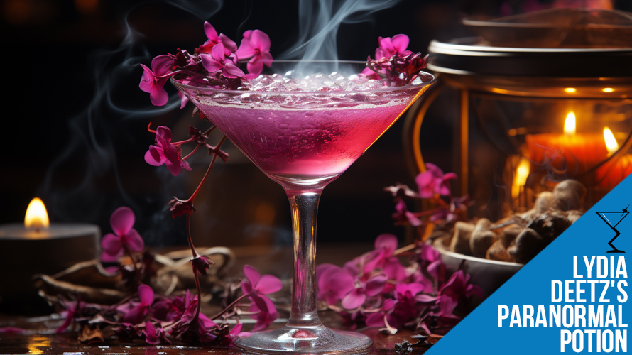 Lydia Deetz's Paranormal Potion Recipe | Drink Lab Cocktail Recipes