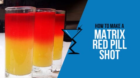 Matrix Red Pill Shot Recipe - Drink Lab Cocktail & Drink Recipes