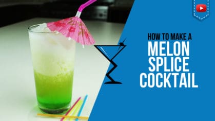 Midori Splice Cocktail Recipe - Drink Lab Cocktail & Drink Recipes