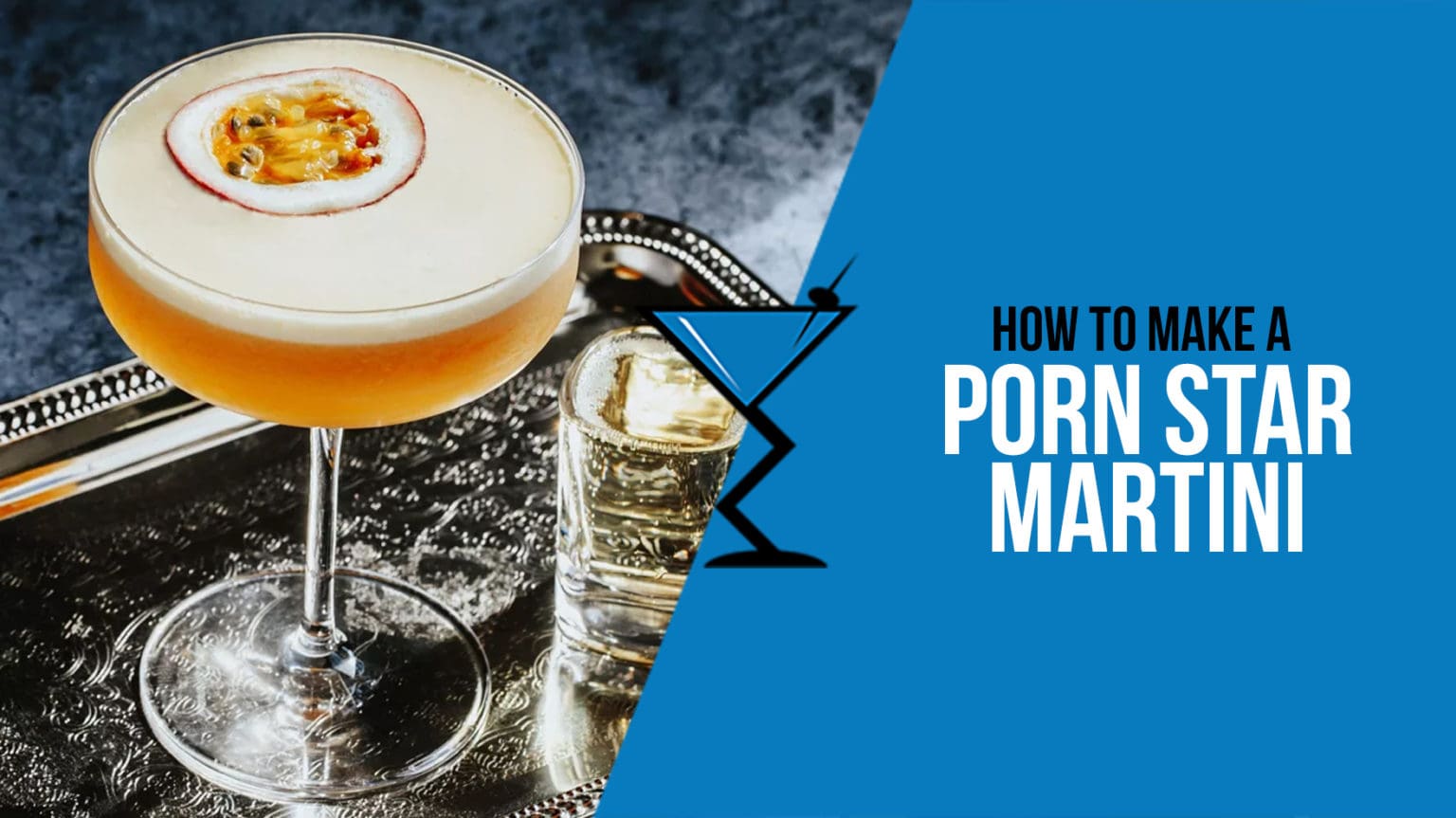 PORNSTAR MARTINI Recipe - Drink Lab Cocktail & Drink Recipes
