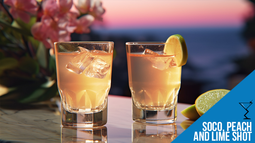 SoCo, Peach, and Lime Shot Recipe - A Refreshing Burst of Flavor