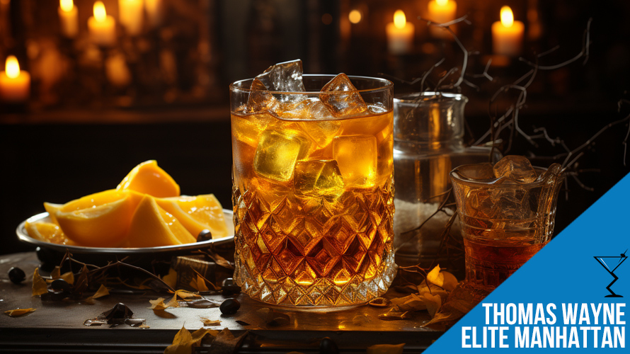 Thomas Wayne's Elite Manhattan Recipe | Drink Lab Cocktail Recipes