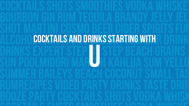 U | Drink Lab Cocktail Recipes