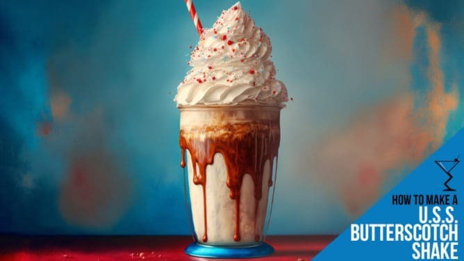 U.S.S. BUTTERSCOTCH SHAKE Recipe - Drink Lab Cocktail & Drink Recipes