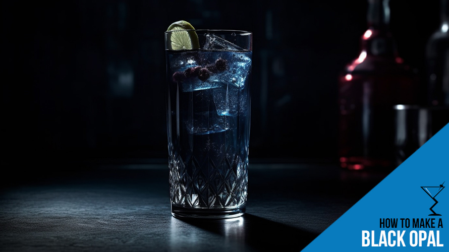 Black Opal Cocktail Recipe | Drink Lab Cocktail & Drink Recipes