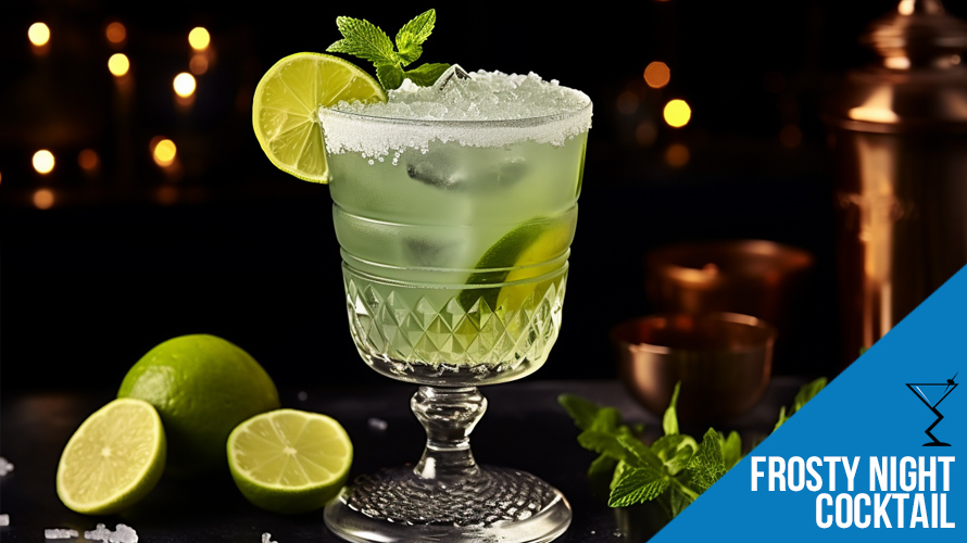Frosty Night Cocktail Recipe - A Winter Wonderland in a Glass