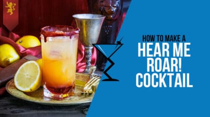 Hear Me Roar Cocktail Recipe - Drink Lab Cocktail & Drink Recipes