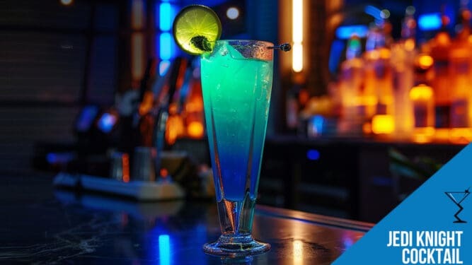 Jedi Knight Cocktail: A Bold Blend for Star Wars Fans | Drink Lab ...
