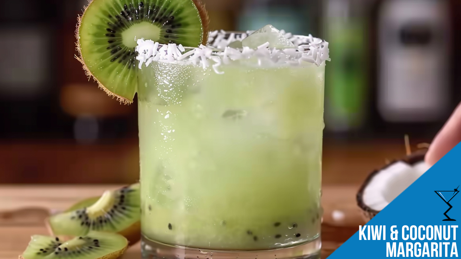 Kiwi & Coconut Margarita Recipe | Drink Lab Cocktail Recipes