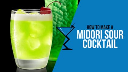 Midori Sour Cocktail Recipe - Drink Lab Cocktail & Drink Recipes