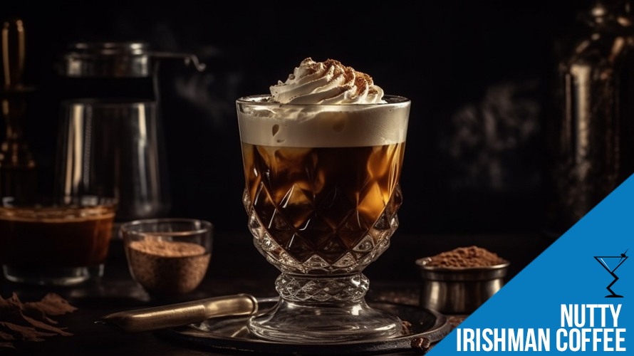 Nutty Irishman Coffee Cocktail Recipe - Indulge in Creamy Coffee Bliss