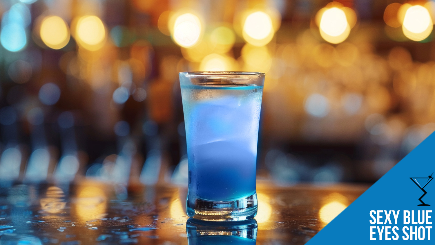 Sexy Blue Eyes Shot Recipe: A Vibrant Raspberry & Blueberry Mix | Drink ...