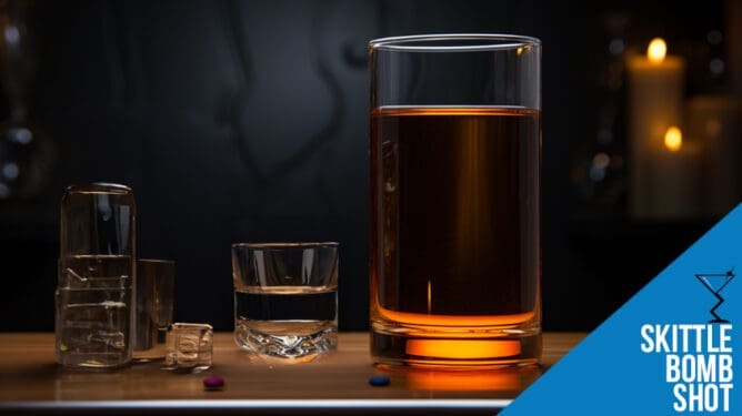Skittle Bomb Shot Recipe - Sweet and Tangy Party Drink