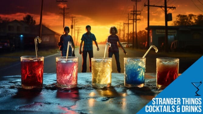 Stranger Things Themed Cocktails & Drinks | Drink Lab Cocktail Recipes