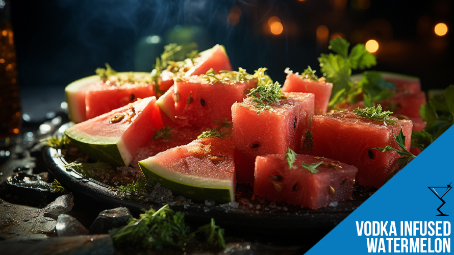 Vodka infused Watermelon Recipe | Drink Lab